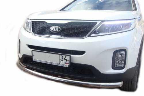 Защита переднего бампера 60 мм KIA Sorento