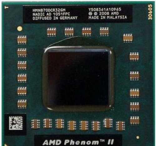 Процессор для ноутбука S1GEN4 AMD Phenom II X3