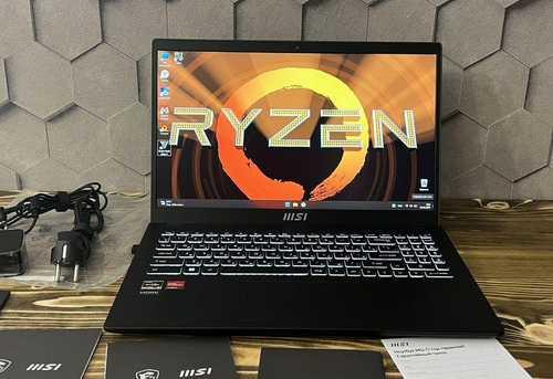 15.6" MSI Modern 15 B5M-001XRU, 256 ГБ, Ryzen 5 5625U, RAM 8 ГБ, Radeon Graphics