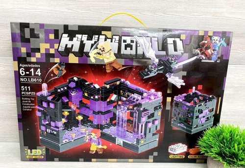 Лего конструктор Minecraft сражение за крепость