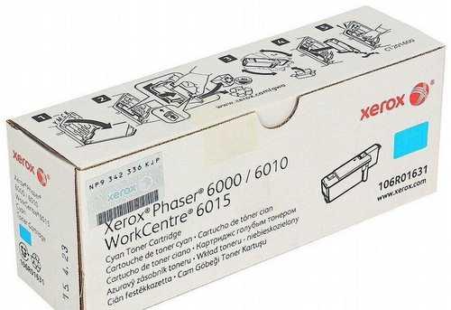 Xerox 106R01631 картридж голубой (дефект коробки)