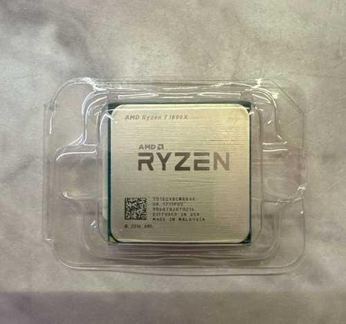 Процессор AMD Ryzen 7 1800X