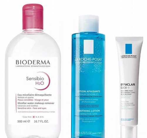 Косметика La roche posay,bioderma,vichy разная