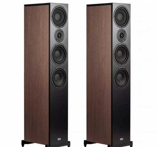 Напольная акустика Heco Aurora XT 700 Black / Walnut