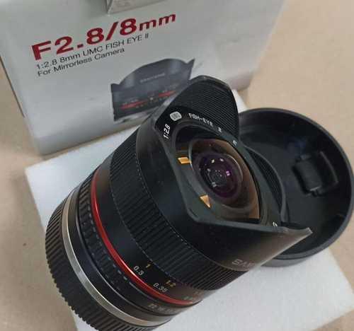 Samyang 8mm f/2.8 (II) fish-eye for Sony E