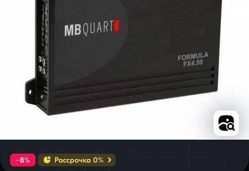 Усилитель 4х канальный mb qart fx 4.50