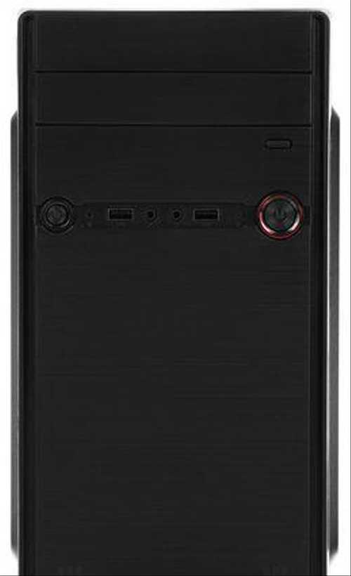 Корпус mATX Digma DC-matx102-U2, Mini-Tower, без б