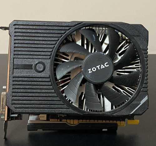 Видеокарта Zotac GTX 1050Ti 4gb