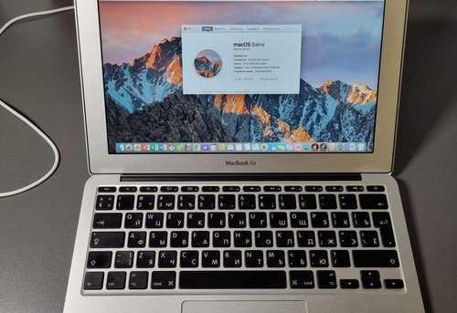 MacBook Air 11 (2012), 128 ГБ, Core i7, 2 ГГц, RAM 4 ГБ, Intel HD Graphics 4000