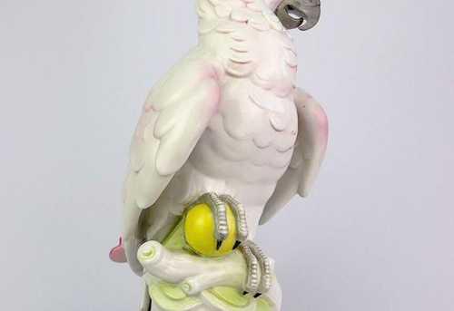 Статуэтка Птица попугай, Розовый какаду Германия
