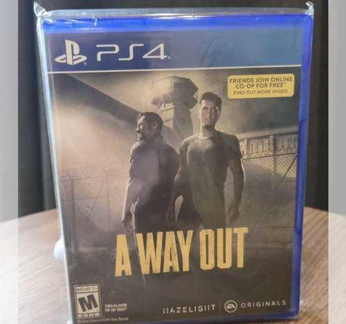 A WAY OUT ps4 диск