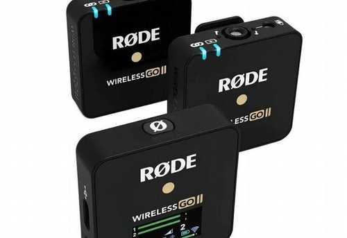 Микрофон Rode Wireless GO II, беспроводной