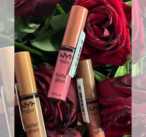 Блеск для губ NYX butter LIP gloss увлажняющий