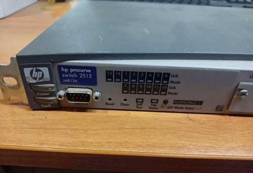 Коммутатор HP ProCurve Switch 2512 J4812A