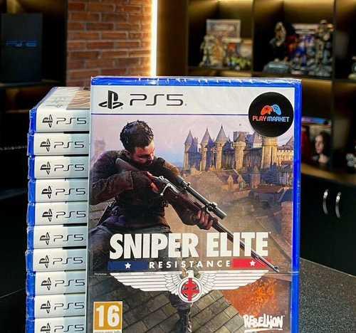 Игра PS4 / PS5 Sniper Elite Resistance