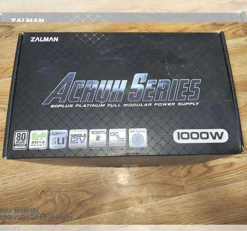 Zalman Acrux, 1000W, 80  Platinum (ZM1000-ARX)