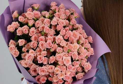 Букет из кустовых роз Кустовые розы с доставкой