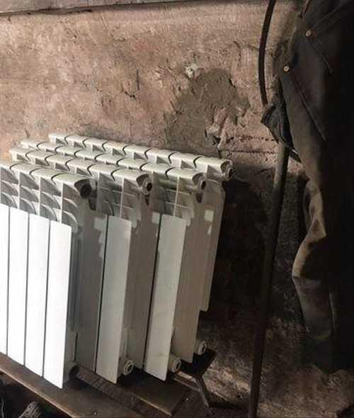 Радиаторы отопления алюминиевые б/у