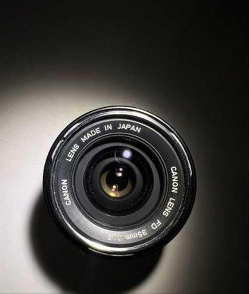 Объектив Canon FD 35mm f2