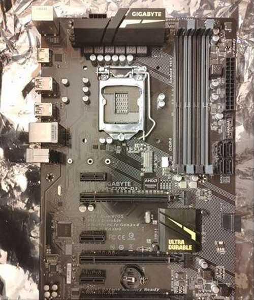 Gigabyte GA-Z270P-D3 Socket 1151