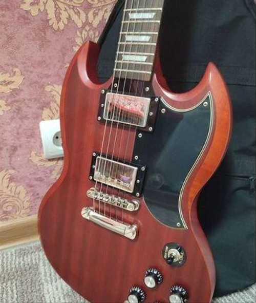 Электрогитара Epiphone SG g400 с чехлом