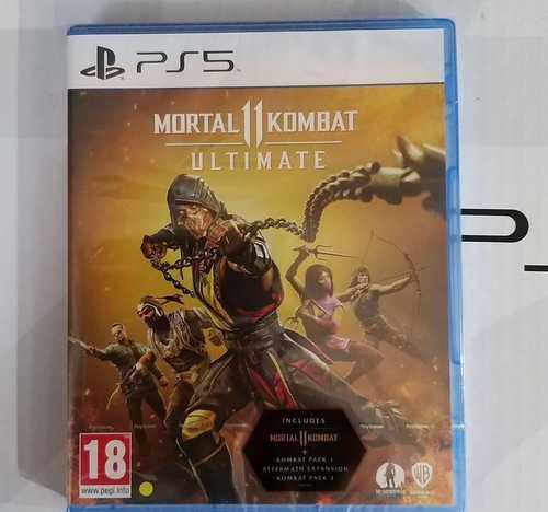 Mortal kombat 11 ultimate ps5 диск