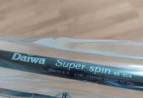 Спиннинг новый daiwa super spin SS-80A