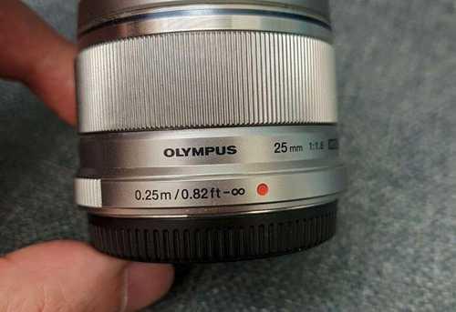 Olympus 25mm f 1.8