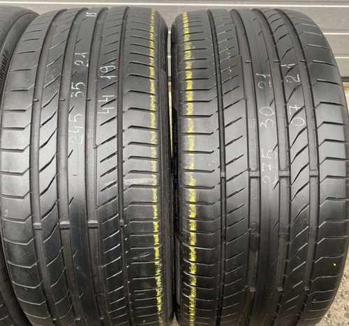 Continental ContiSportContact 5P 245/35 R21 и 275/30 R21