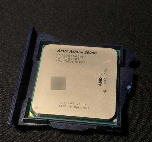 Процессор AMD Athlon 3000g