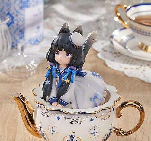 Аниме фигурка Tea Time Cats кошечка в чайнике