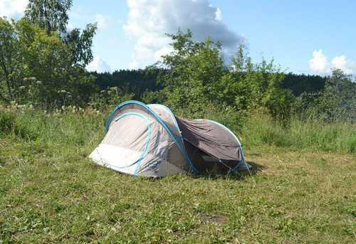 Палатка трёхместная Quechua Декатлон