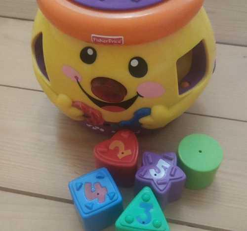 Сортер музыкальный Fisher Price горшочек