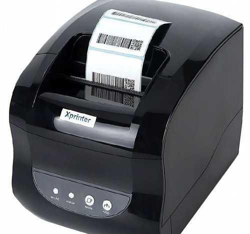 Принтер этикеток Xprinter XP-365B (USB, LAN) Черны