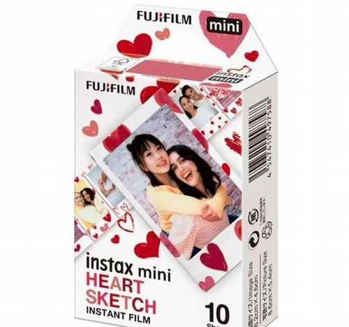 Фотобумага Fujifilm Instax, Heart Sketch 454741049