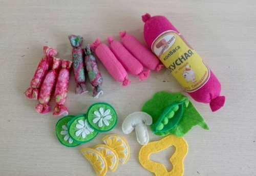 Игрушки из фетра