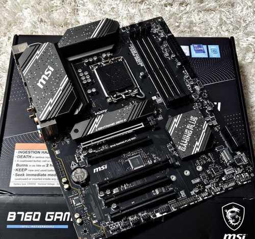 MSI B760 Gaming Plus wifi /DDR5 / LGA 1700 (Новая)