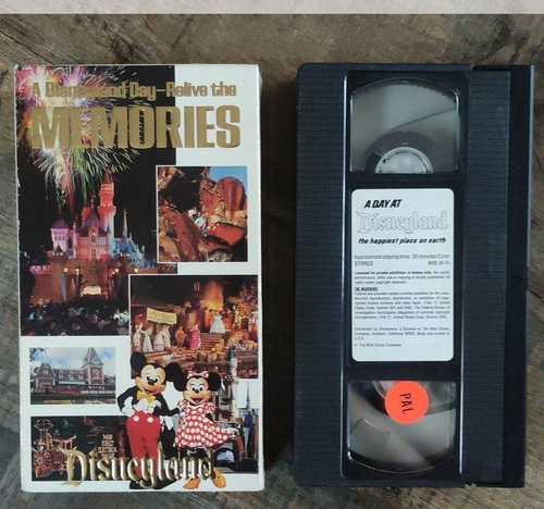 VHS A day AT Disneyland