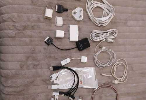 Провода и зарядки на iPhone