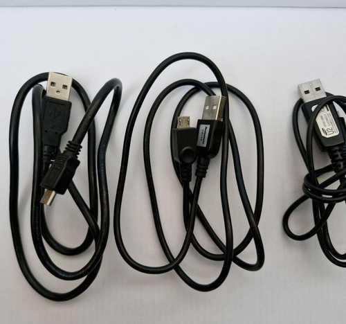 Кабеля для зарядки. USB A на micro B