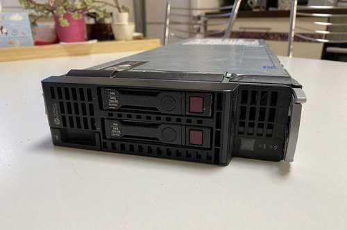 Лезвие HP proliant BL460C G8 E5-2680 / SAS 300GBx2