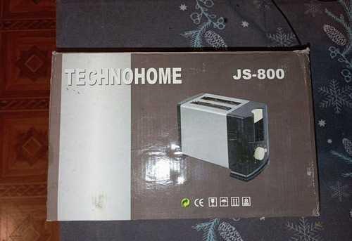 Тостер technohom js-800 новый