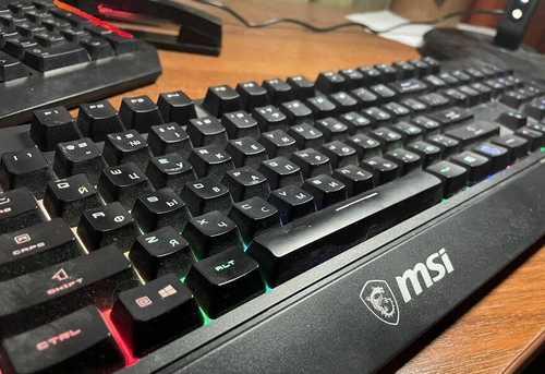 Клавиатура проводная Gaming Keyboard MSI vigor GK2