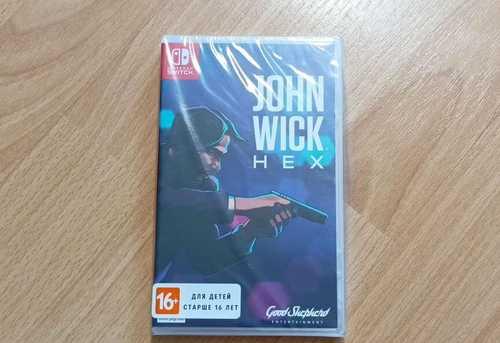 John Wick HEX Новый картридж для Nintendo Switch