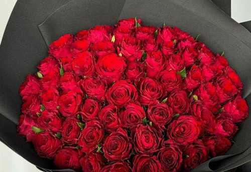 Розы красные 51 101 роза Букет роз с доставкой