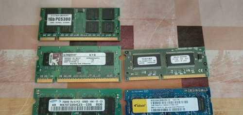 Dimm DDR и SO-dimm DDR2, DDR3