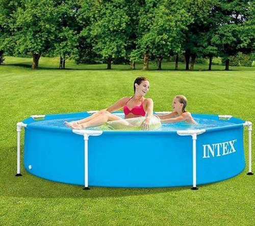 Каркасный бассейн intex 244х51 см новый