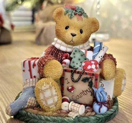 Фигурка мишка Cherished Teddies