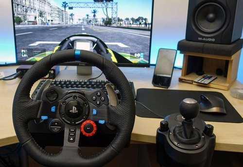 Игровой руль logitech g29 с кпп