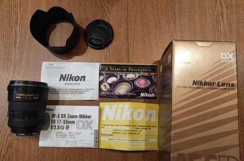 Nikon 17-55mm f/2.8G ED-IF AF-S DX Zoom-Nikkor